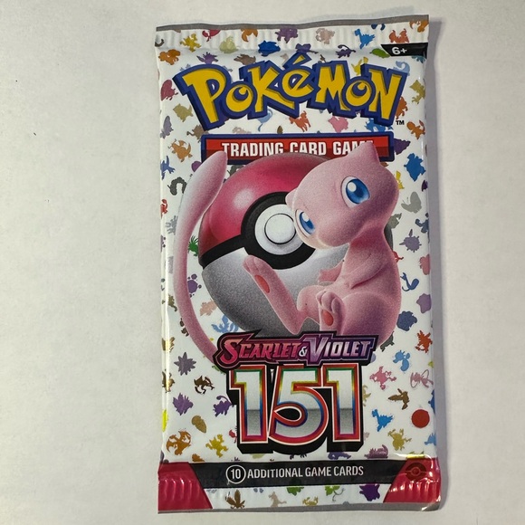 Pokemon | Toys | Pokmon 51 Booster Pack Sv Scarlet Violet 151 Mew ...